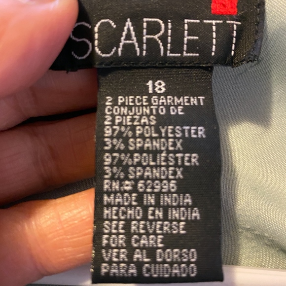 Scarlett | Jackets & Coats | Scarlett Career Blazer Zipper Front Size 8 | Poshmark